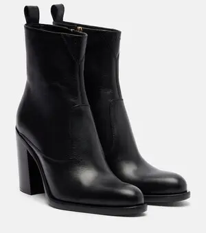Chloé Phoenix Leather Ankle Boots