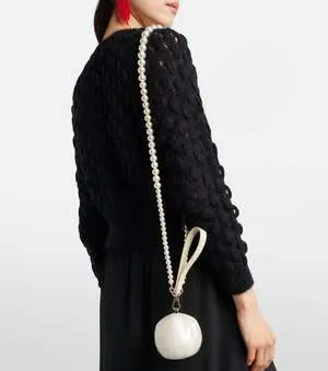 Simone Rocha Pearl Egg Clutch