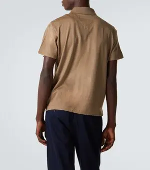 Dunhill Wool And Cashmere Polo Shirt
