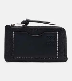 Loewe Leather Card Case - Black