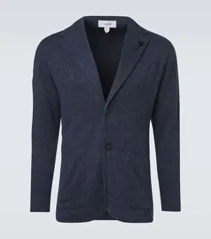 LARDINI Linen And Silk Blazer