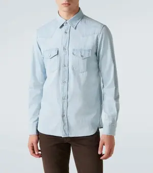 TOM FORD Cotton Chambray Shirt