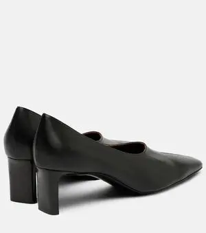 Khaite Cecilia Leather Pumps