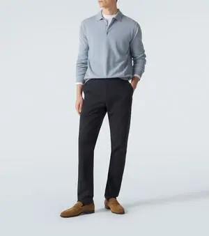 Loro Piana Cashmere Polo Sweater
