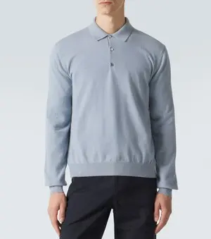 Loro Piana Cashmere Polo Sweater