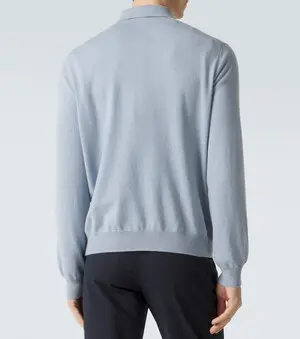 Loro Piana Cashmere Polo Sweater