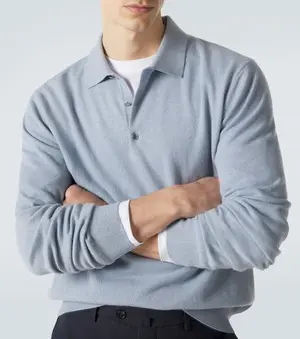 Loro Piana Cashmere Polo Sweater