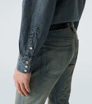 Ralph Lauren Buffalo West Denim Shirt - Blue