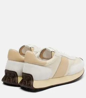 TOD'S Suede Sneakers - White