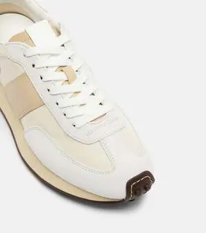 TOD'S Suede Sneakers - White