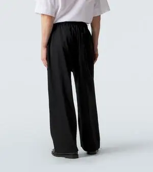 Simone Rocha Wide-leg Crêpe Satin Pants