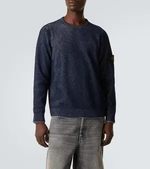 Stone Island Compass Cotton-blend Sweater