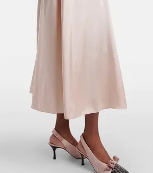 Chloé Silk Midi Dress