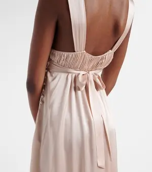 Chloé Silk Midi Dress