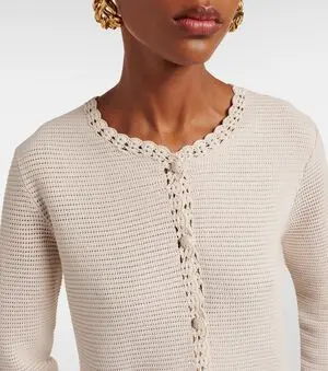 FRAME Crochet-trimmed Wool-blend Jacket