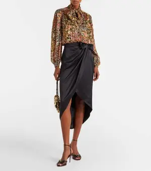Valentino Garavani Floral Silk Blouse