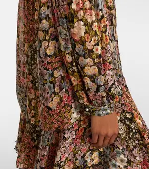 Valentino Garavani Floral Silk Blouse - Multicoloured