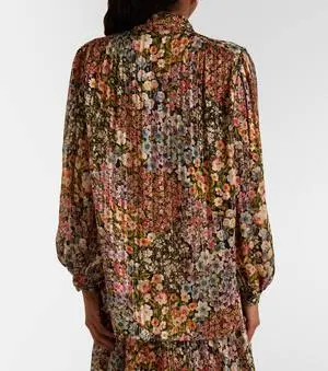 Valentino Garavani Floral Silk Blouse - Multicoloured