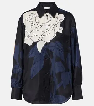 Victoria Beckham Floral Tops