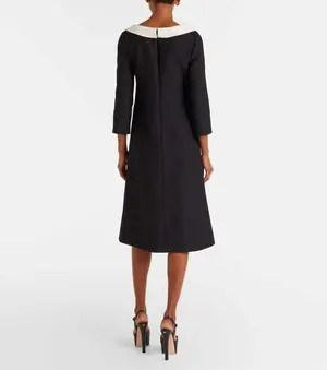 Valentino Garavani Crepe Couture Midi Dress