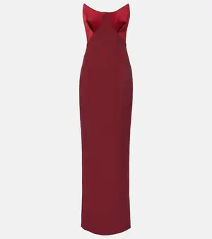 Safiyaa Strapless Evening Dresses