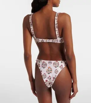 Agua Bendita Floral Underwire Bikini Top