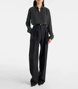 TOM FORD Polka-dot Silk Shirt