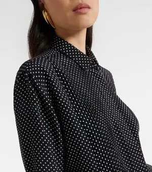 TOM FORD Polka-dot Silk Shirt