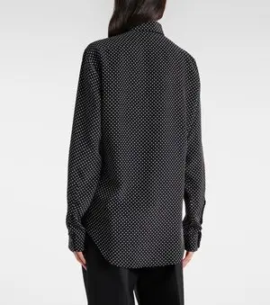 TOM FORD Polka-dot Silk Shirt