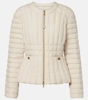 Moncler Menthe Down Jacket - Beige