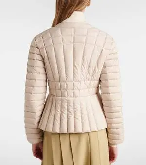 Moncler Menthe Down Jacket - Beige