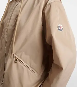Moncler Cassiopea Gabardine Jacket - Beige