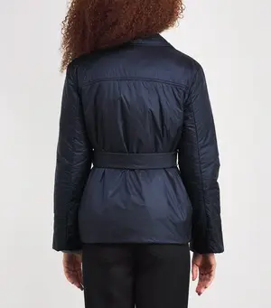Max Mara Padded Belted Jacket - Blue