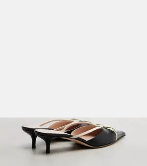 Valentino Garavani Vlogo Leather Pumps