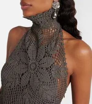 Magda Butrym Crochet Cotton Top