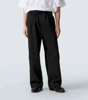 Simone Rocha Crepe Satin Wide-leg Pants