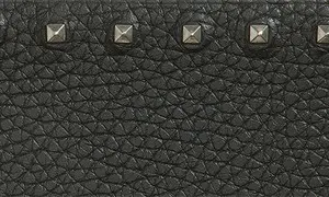 Valentino Garavani Rockstud Leather Card Holder