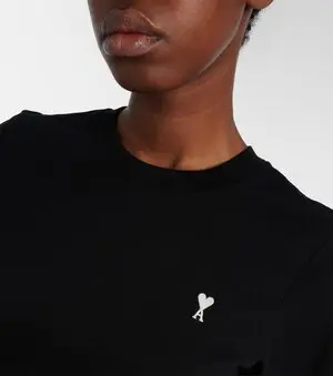 AMI Paris De Cœur Cotton Jersey T-shirt