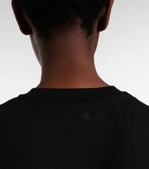 AMI Paris De Cœur Cotton Jersey T-shirt