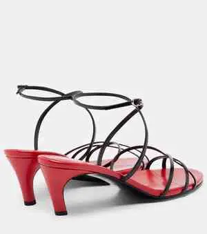 Proenza Schouler Uma Leather Slingback Sandals