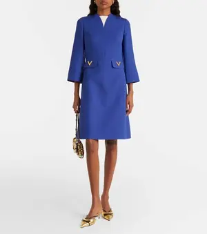 Valentino Garavani Crepe Couture Mini Dress