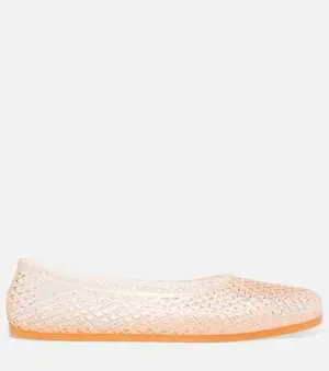 ANCIENT GREEK SANDALS Cutout Ballerina Flats - Pink