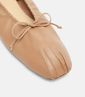 Magda Butrym Leather Ballerinas