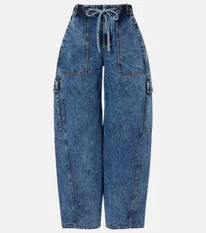 Alaïa Barrel-leg Jeans