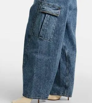 Alaïa Barrel-leg Jeans