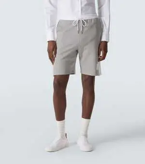 Thom Browne 4-bar Cotton Jersey Shorts