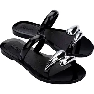 Melissa Eden Slide Sandal - Black