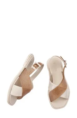 Melissa Cleo Slingback Sandal - Beige