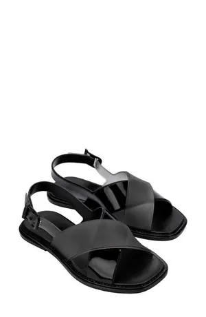 Melissa Cleo Slingback Sandal - Black