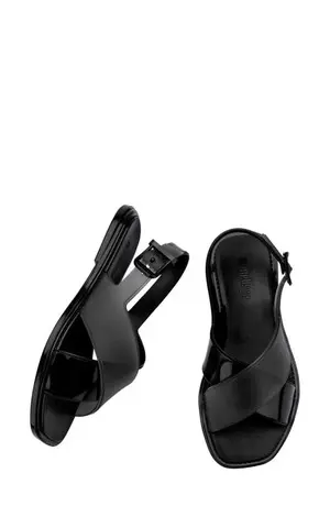Melissa Cleo Slingback Sandal - Black
